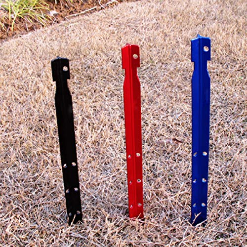 Snapklik.com : TRIWONDER Tent Stakes Heavy Duty Metal Ground Pegs ...