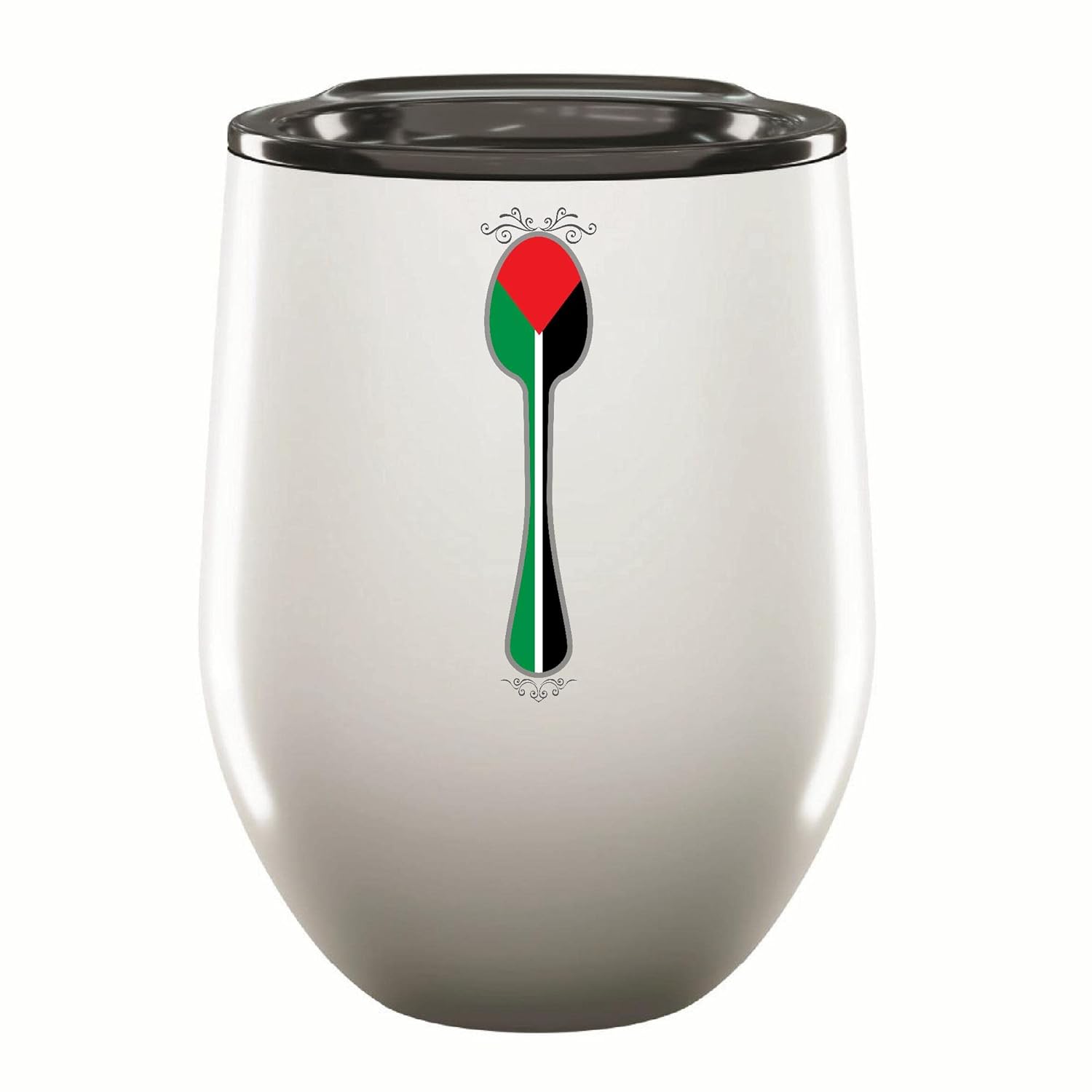 Amazon.com: Palestinian flag arabic Calligraphy Palestine Spoon 12oz ...