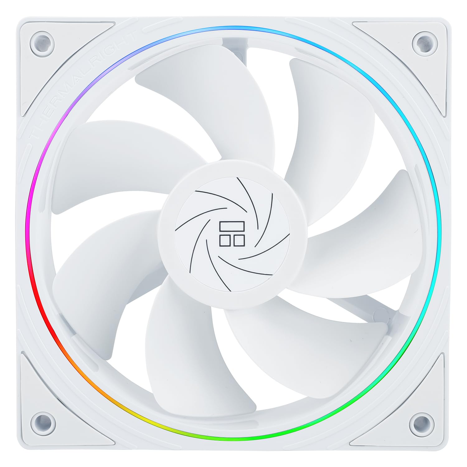 Amazon.com: Thermalright TL-S12RW CPU Fan 120mm White Computer Cooler ...