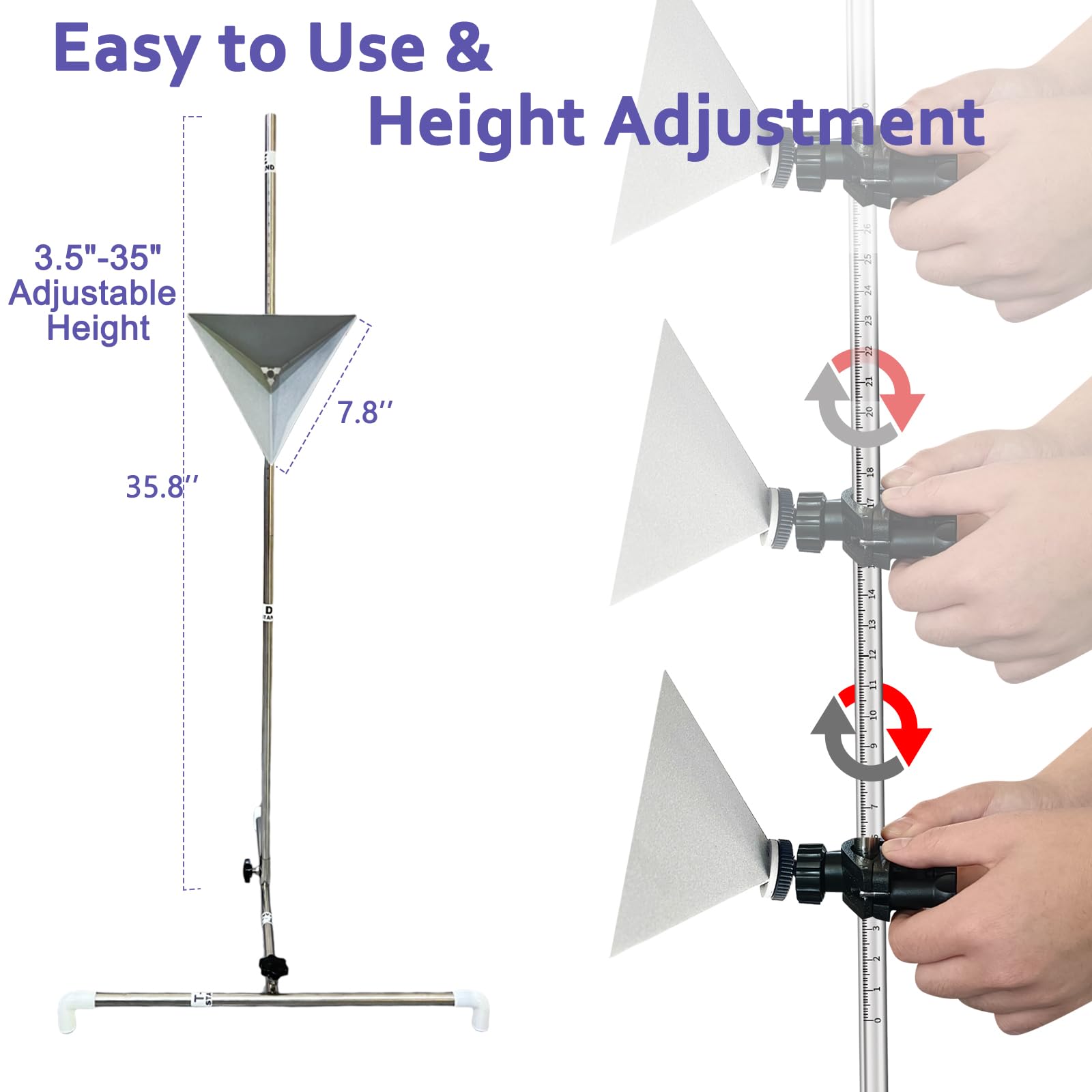 Snapklik.com : ANGSO-AUTO ADAS Calibration Tool Include Stand Marked