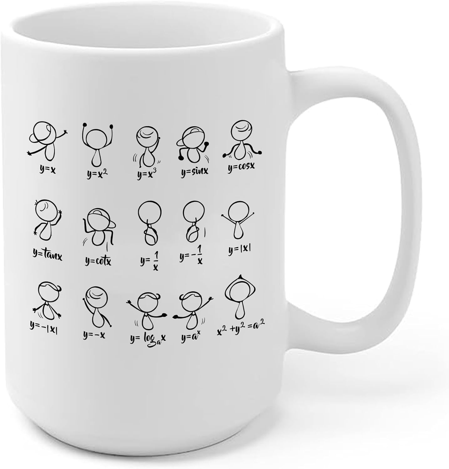 Amazon.com: Panvola Algebra Dance Math Gifts Dance Figures Equation ...