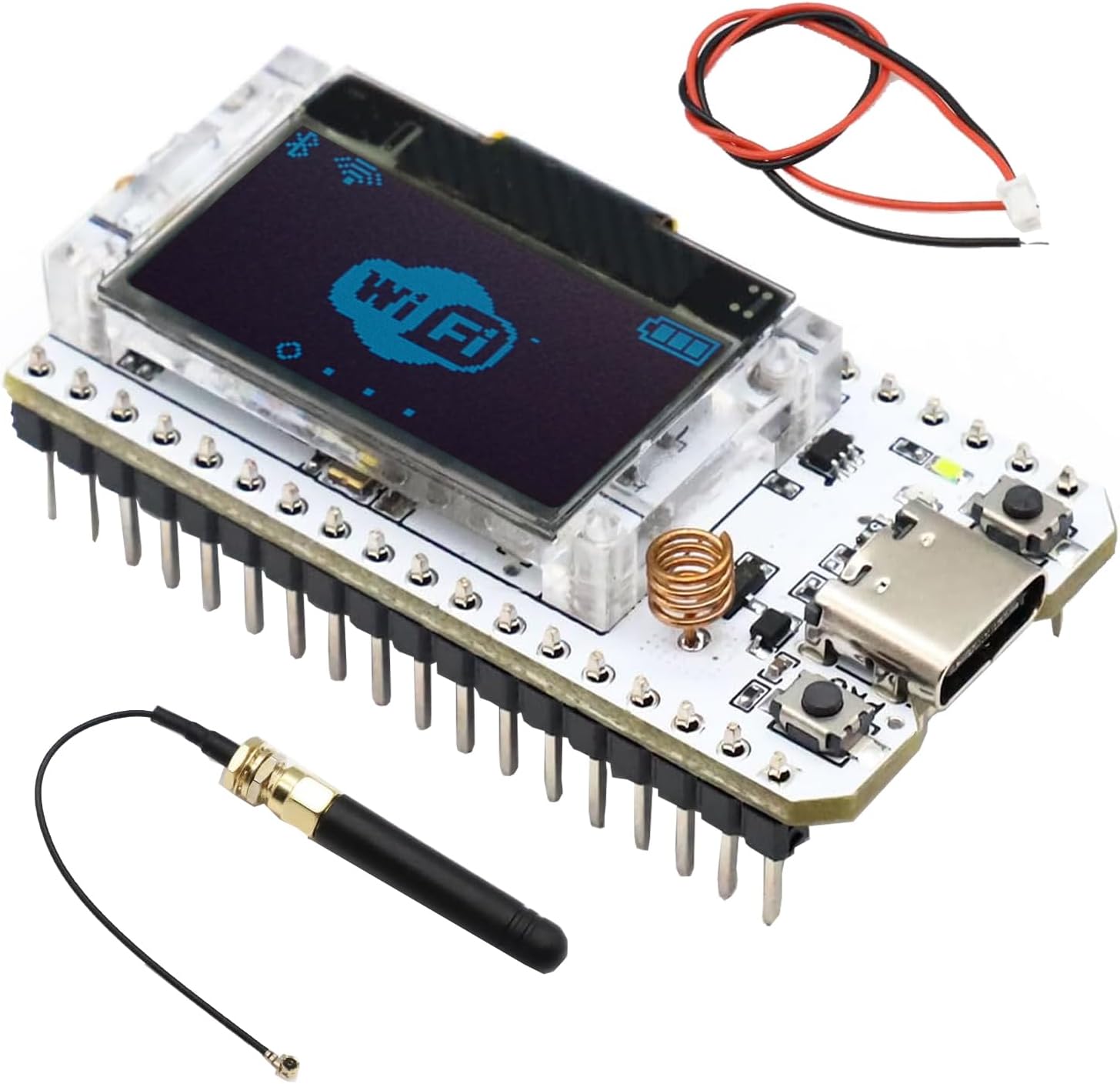 ESP32 LoRa Development Board SX1262 863 928MHz WiFi Module IoT Board Dual Core 240MHz Bluetooth ...