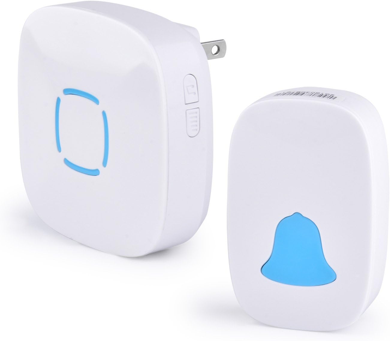 Timbre Inalámbrico Portátil para Puerta Timbre de Casa,36 Melodias ...