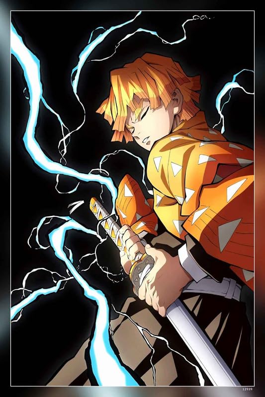 POSTERDADDY Rayo Angel Demon Slayer Hero Kimetsu No Yaiba Little Ninja ...