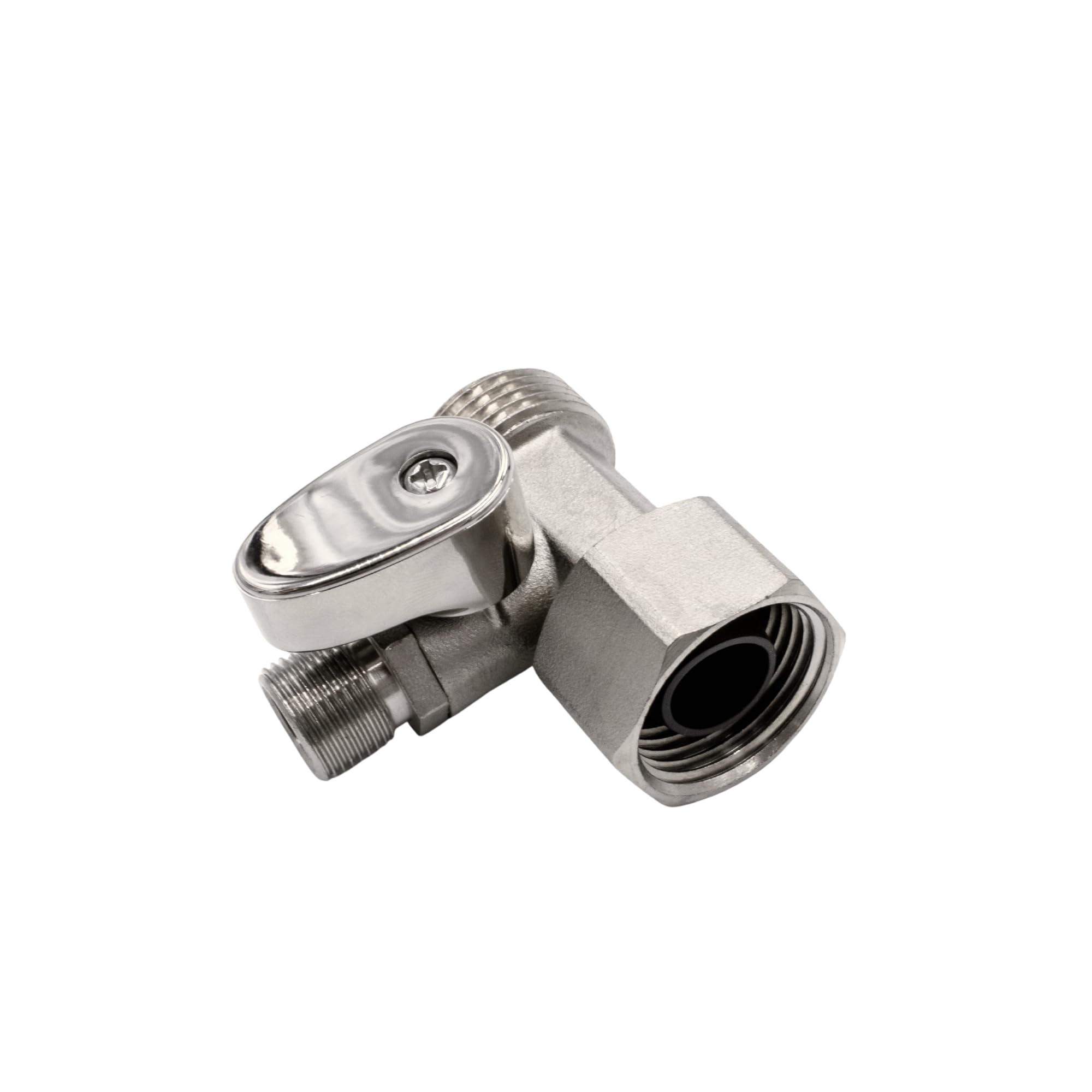 Amazon.com: LUXE Bidet Metal T-adapter with Shut-off Valve for Hot ...
