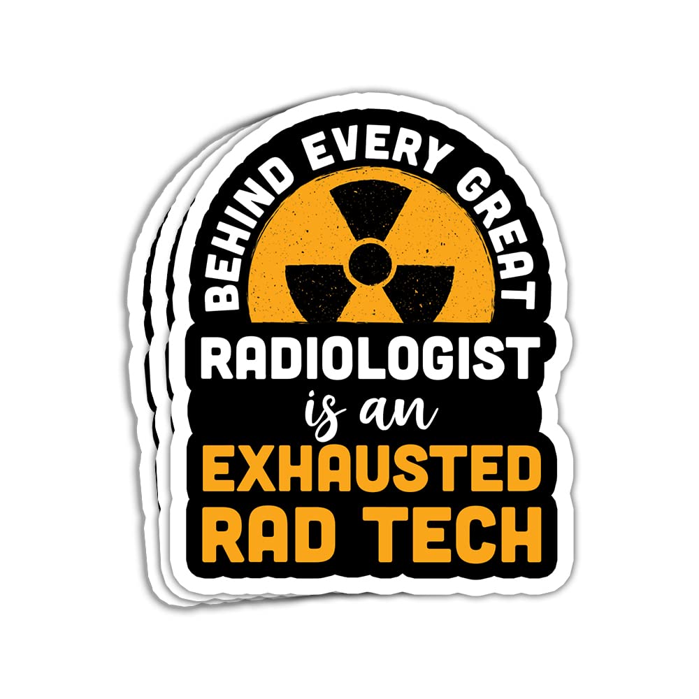 Amazon.com: MAIANEY (3 Pcs) Behind Every Great Radiologist is an ...