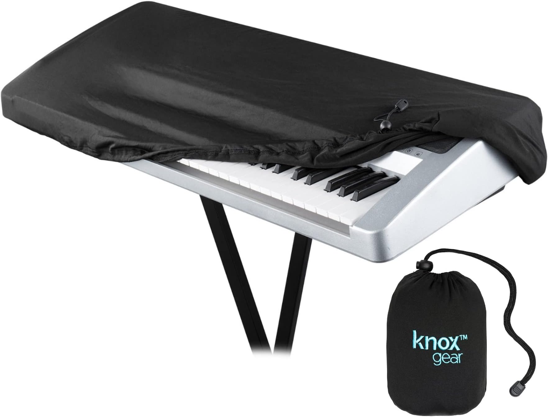 Amazon.com: Knox Gear Keyboard Dust Cover - 88 Key Piano Keyboard Cover ...