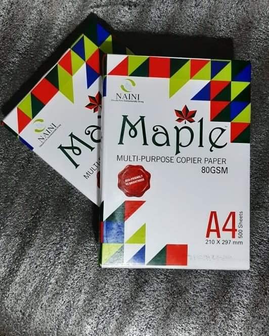 Maple A4 copier paper - 75 gsm, used for xerox, photocopy paper (500 ...