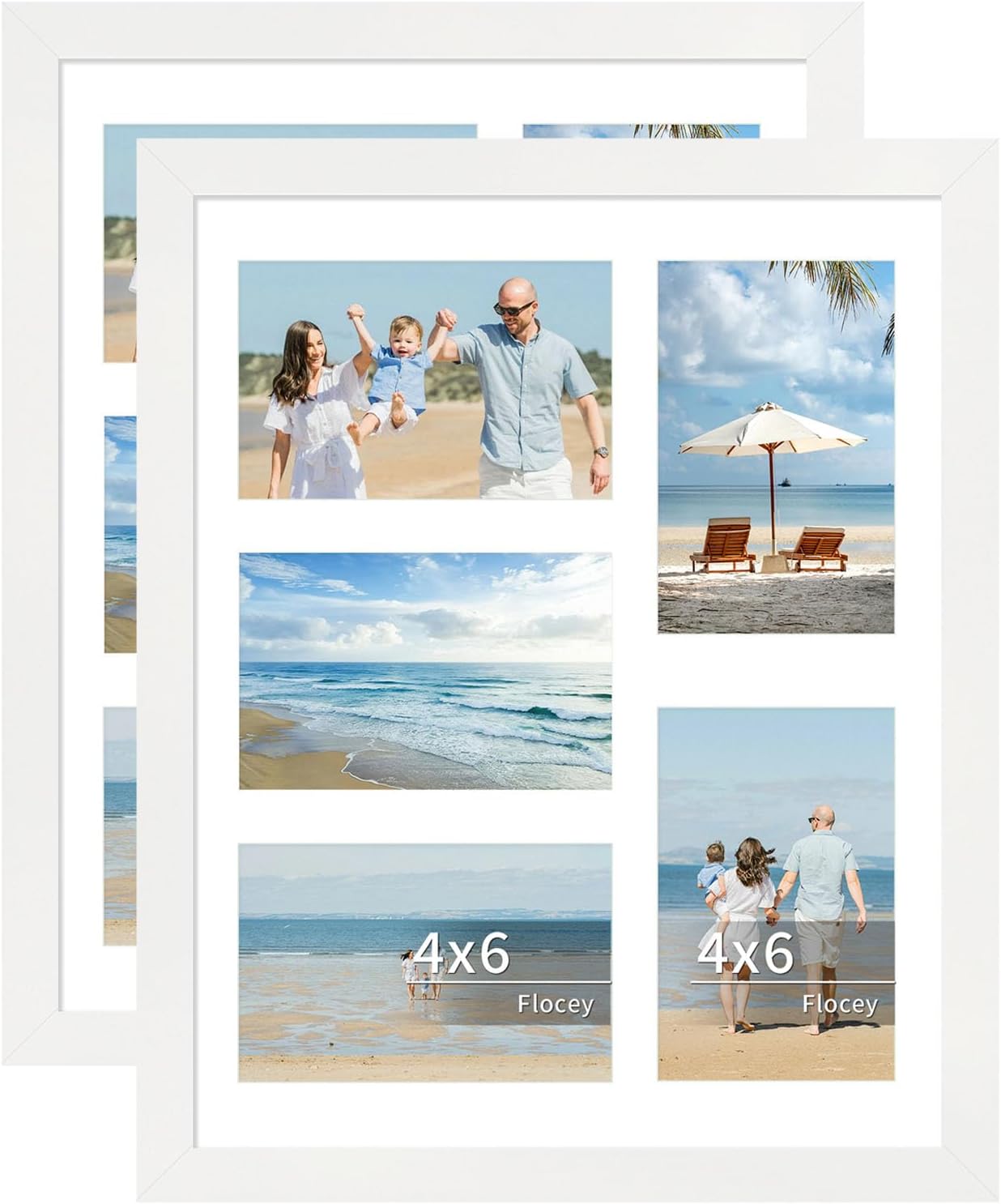 Amazon.com - Flocey 11x14 Collage Picture Frame, Displays 5Pcs 4x6 ...