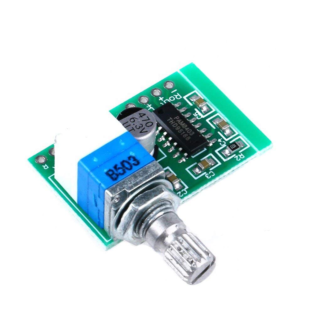 Super Debug PAM8403 DC 5V 2 Channel USB Digital Audio Amplifier Board ...