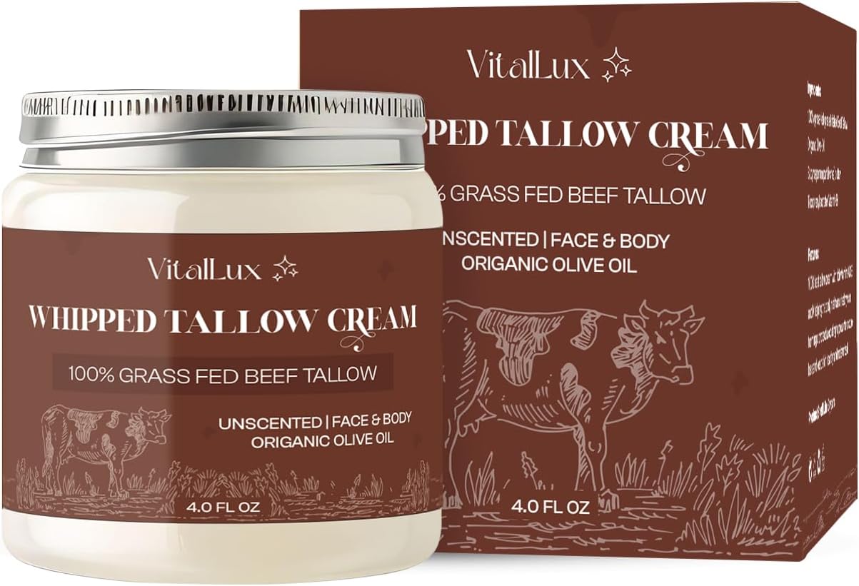 Amazon.com: Beef Tallow for Skin - Beef Tallow For Face - Tallow Face ...