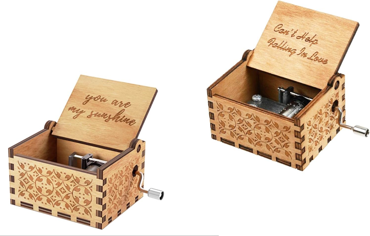 Amazon.com: You are My Sunshine and Can't Help Falling in Love Wood ...