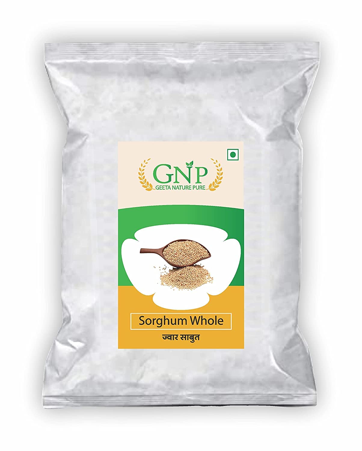 Buy GEETA NATURE PURE White Sorghum ( Whole Grain) (Cholam | Vella ...