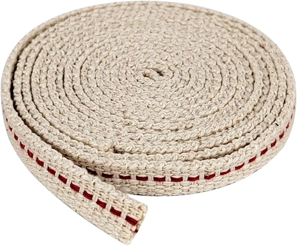 Amazon.com: 1 Roll/ 6.5 Feet Oil Lamp Wick, 3/8 Inch Flat Cotton Wick ...