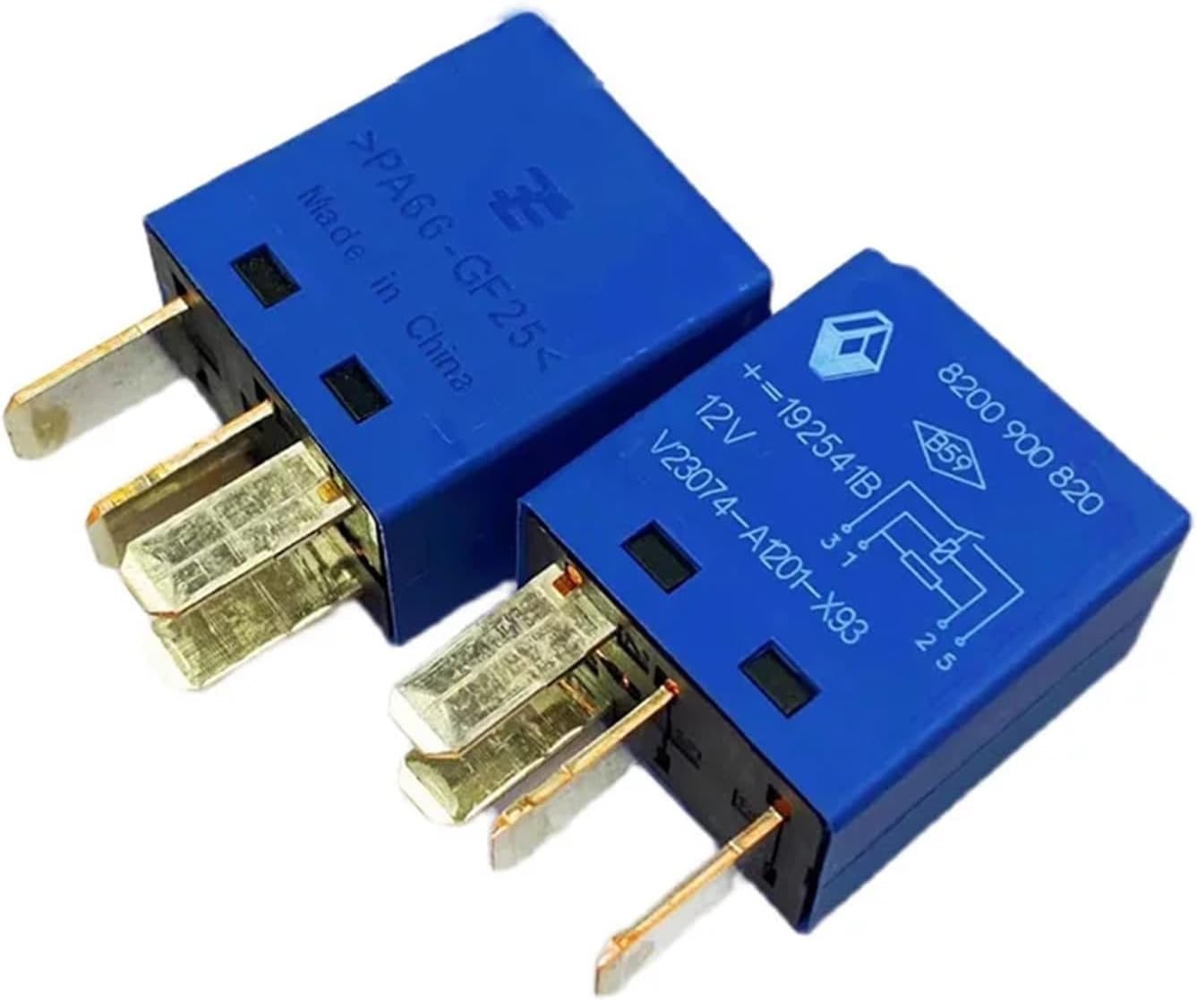 Amazon.com: AGKVDFS 2PCS V23074-A1201-X93 V23074 A1201 X93 JD1927 12V ...