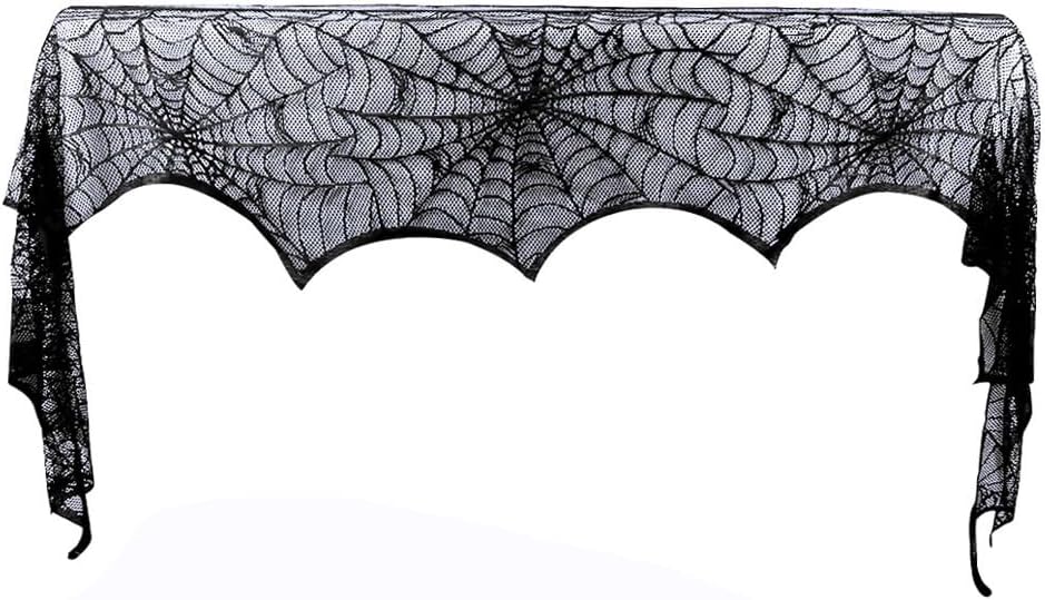 Amazon.com: Habbiful Halloween Mantle Scarf for Table Window Indoor ...