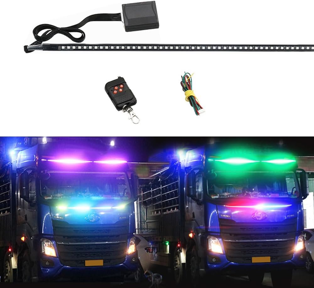 Amazon.com: OtpOutopa RGB LED Knight Rider Scanner Light Strip with ...