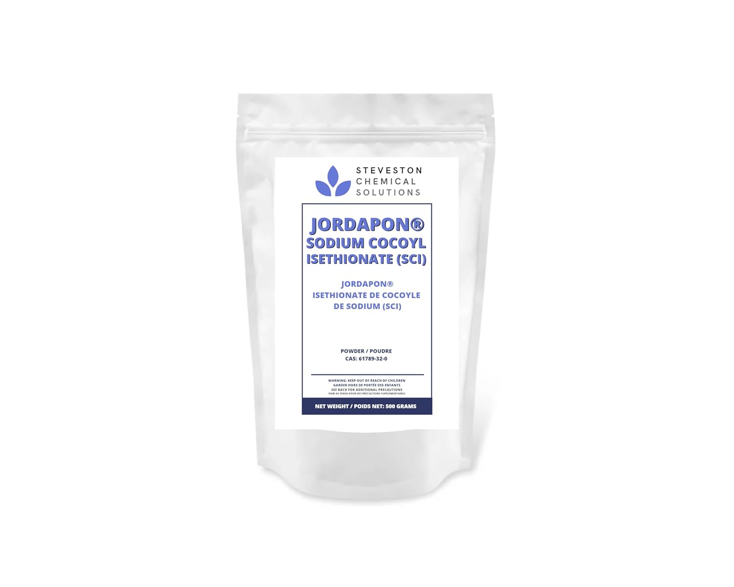 Sodium Cocoyl Isethionate (SCI) Powder - Anionic Co-Surfactant : Amazon ...