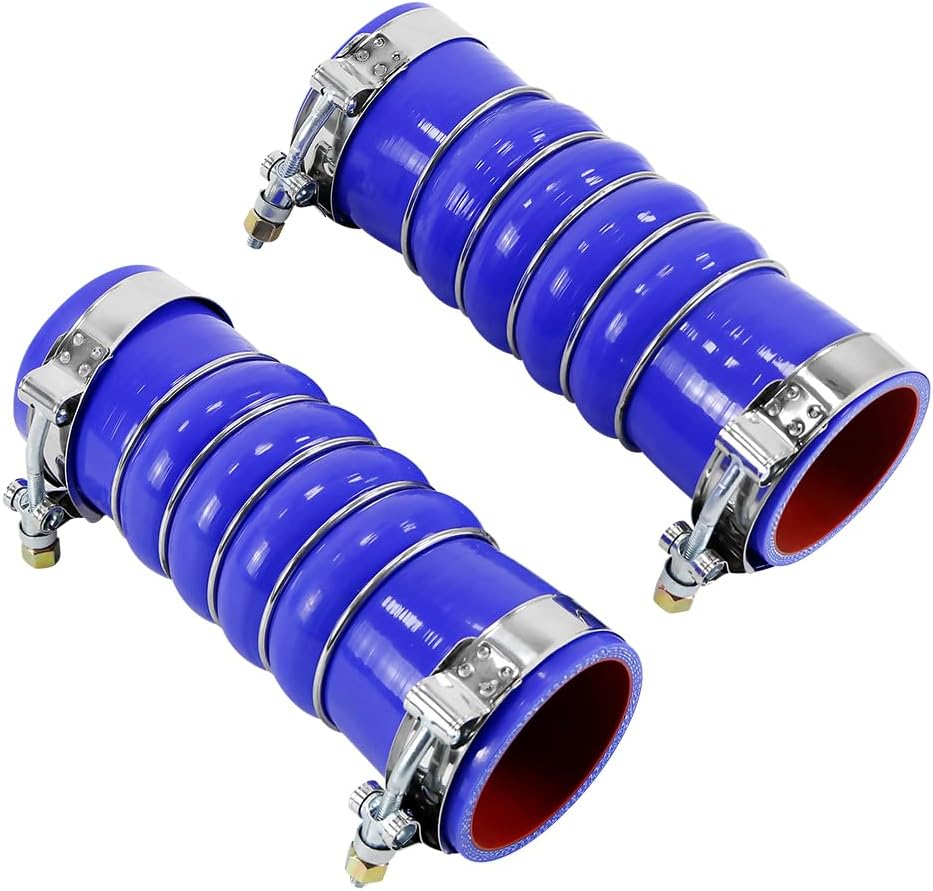 Amazon.com: Silicone Upper Radiator Hose W/Clamps Compatible with ...