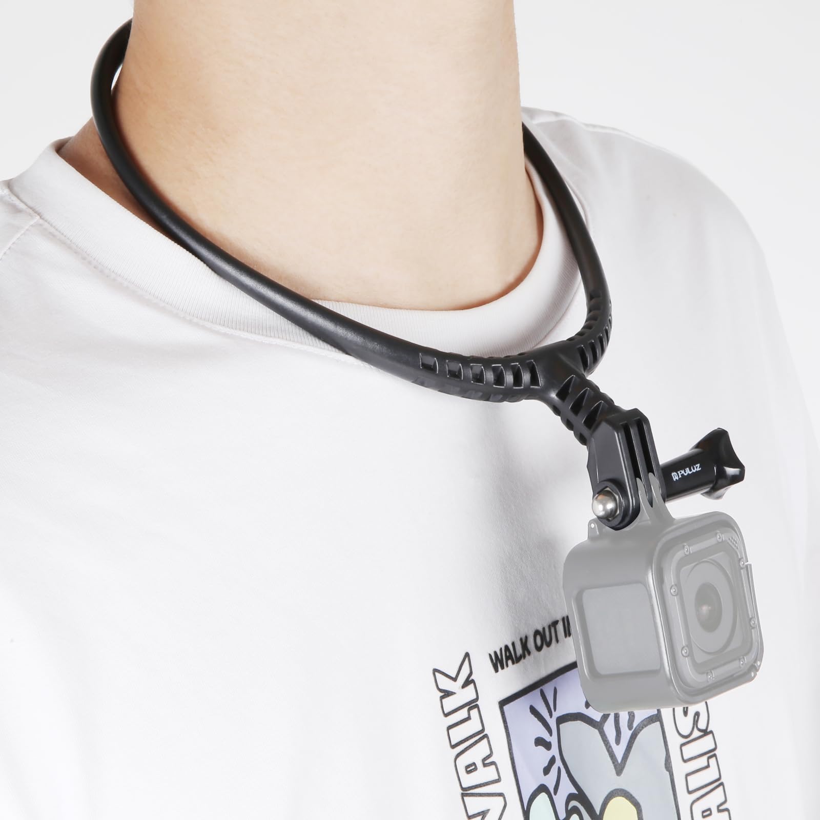 Amazon.com : PULUZ Adjustable Neck Mount for GoPro Action Cameras ...