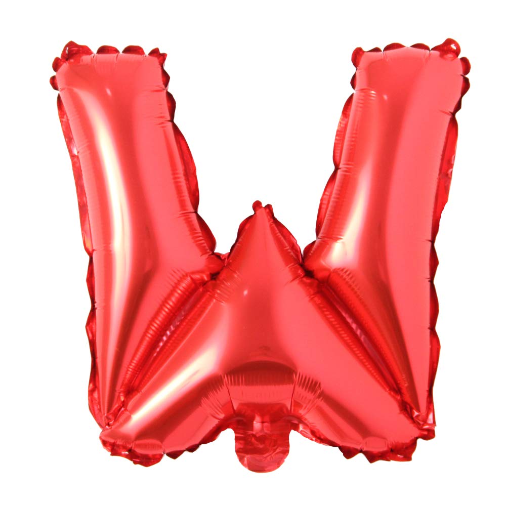 Amazon.com: 16" inch Single Red Alphabet Letter number Balloons ...