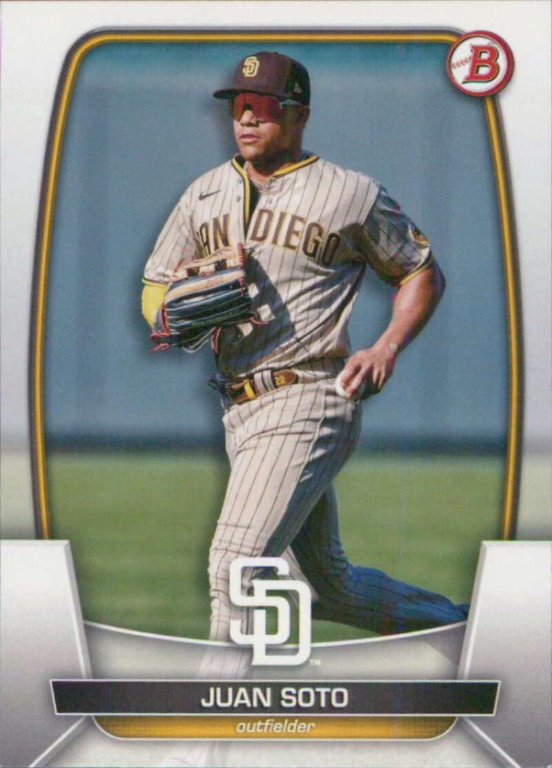 Amazon.com: 2023 Bowman #52 Juan Soto San Diego Padres Baseball Card ...