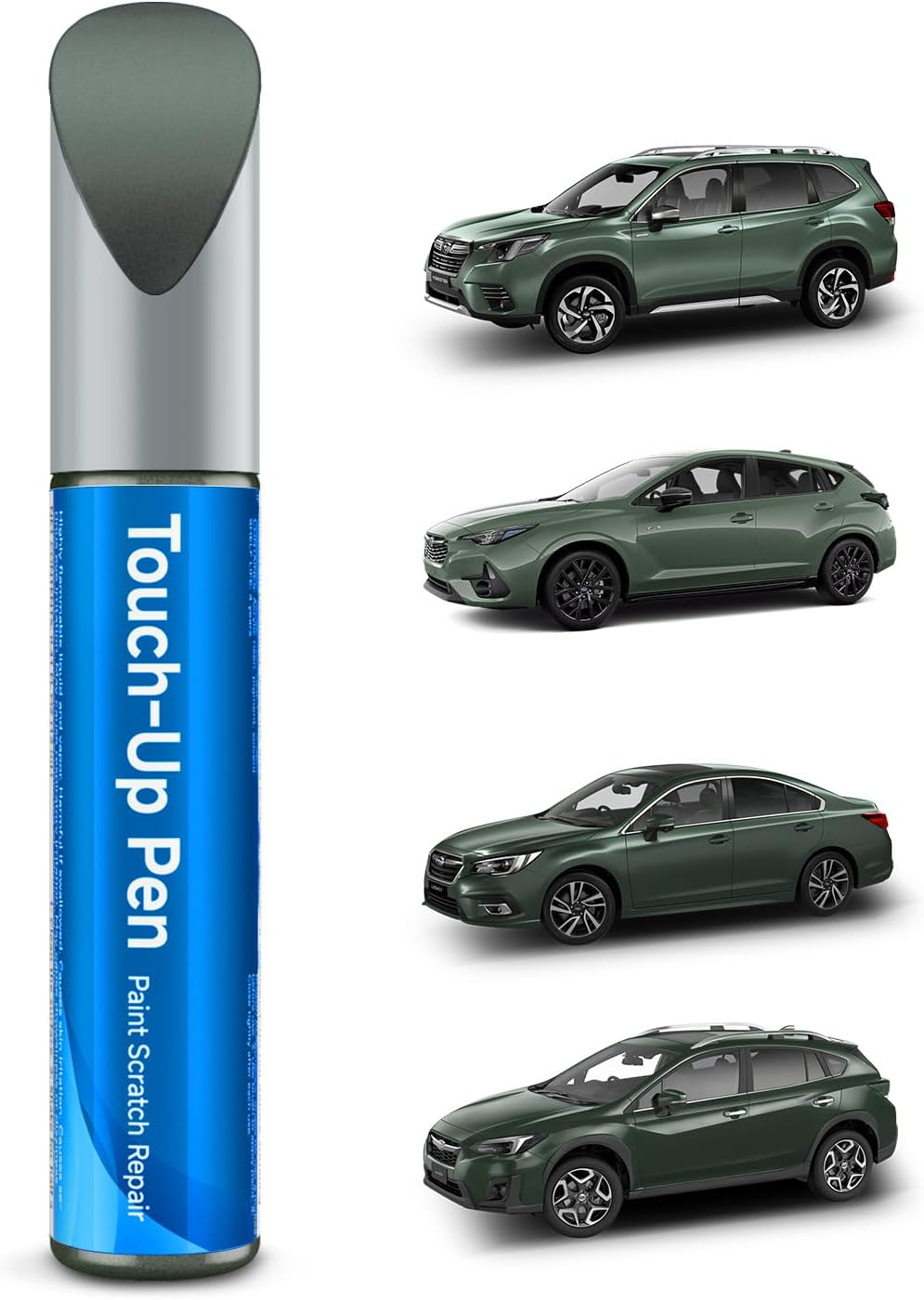 Amazon.com: H5Q Jasmine Green Metallic Compatible with Subaru Exact Match Touch Up Paint Car ...