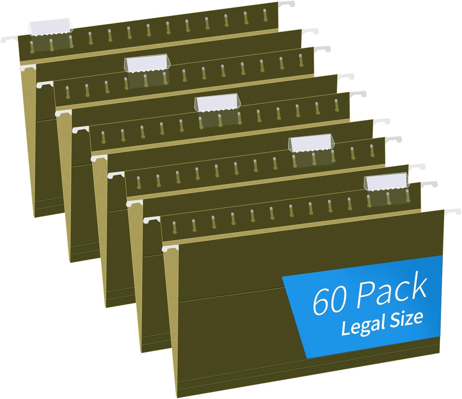 Amazon.com : Hanging File Folders, RAZCC 60 Pack Reinforced Hanging ...