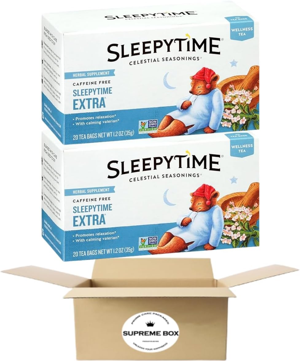 Amazon.com : Celestial Seasonings Sleepytime Wellness Extra Tea ...