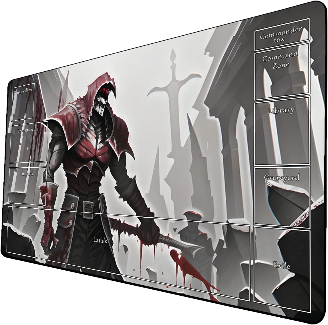 Amazon.com: AI Painting TCG Playmat - MTG Trading Card Game Mat with ...