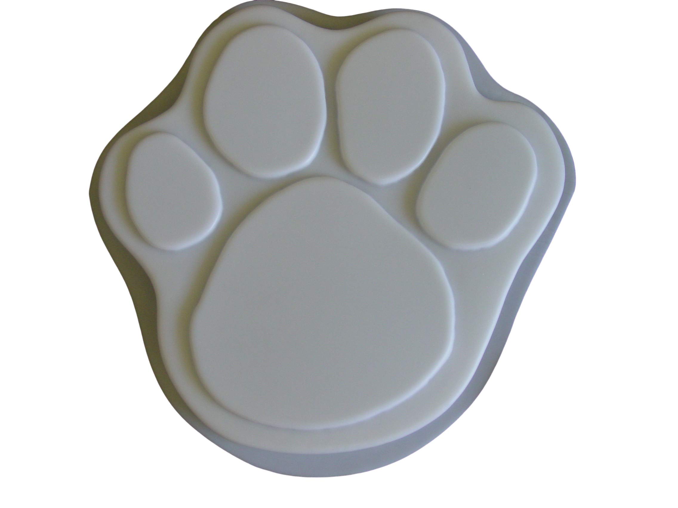 Amazon.com: Huge 16 Inch Dog Cat Paw Print Plastic Craft Mold use with ...