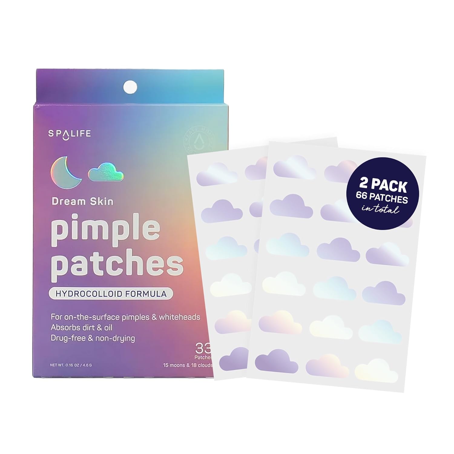 Amazon.com: SpaLife Beauty Dream Skin Pimple Patches – Hydrocolloid ...