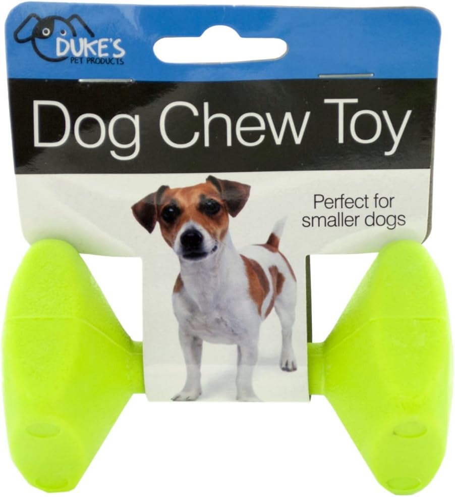 Amazon.com: Barbell Dog Chew Toy : Pet Supplies