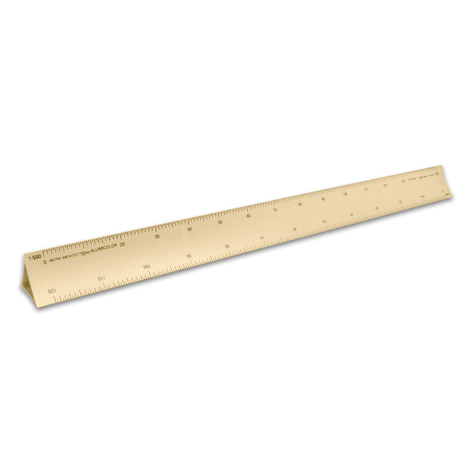 Snapklik.com : Alumicolor 30-cm Aluminum Metric Architect Hollow Scale ...