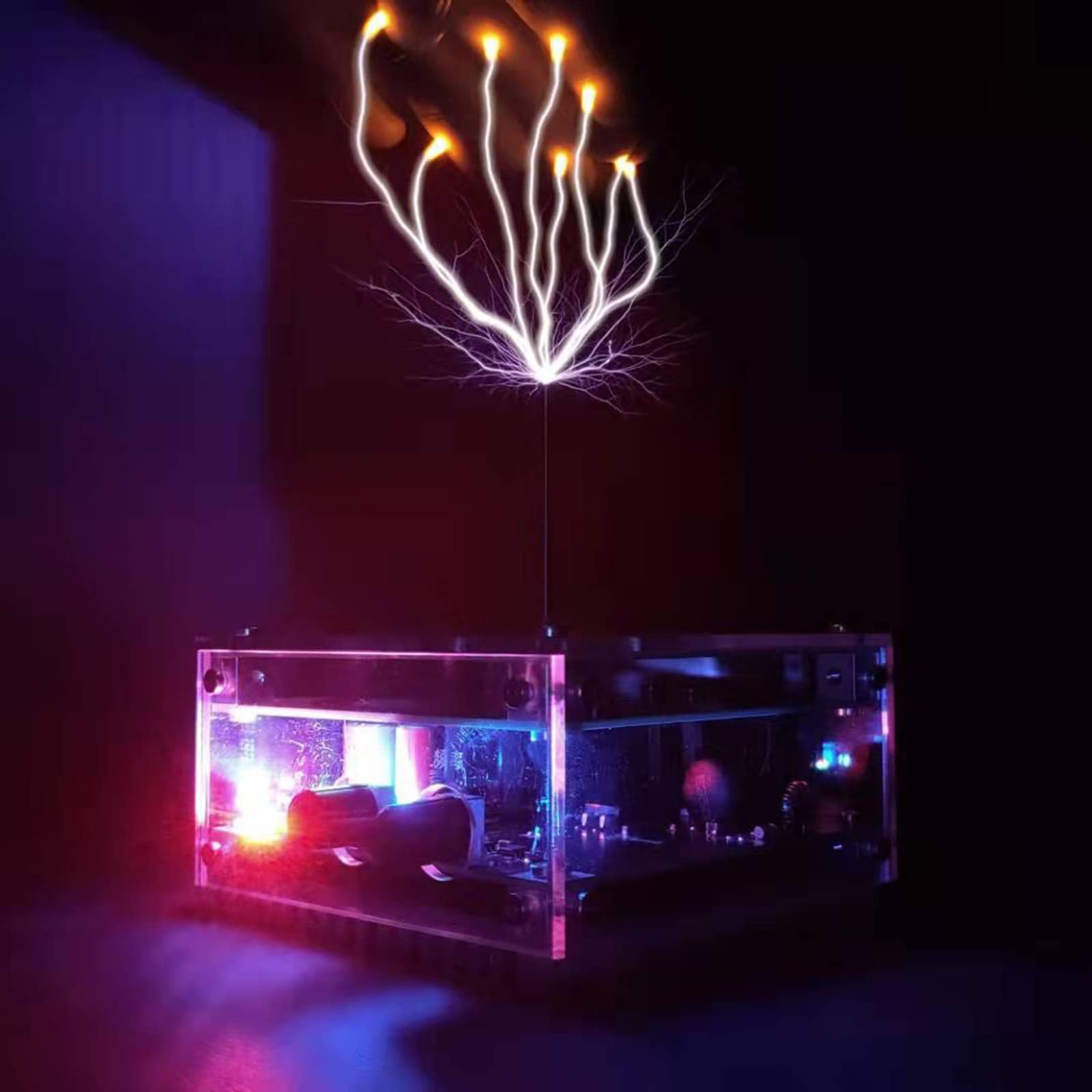 Buy Music Tesla Coil Diy Bluetooth Speaker Kit, Arc Plasma Scientific ...