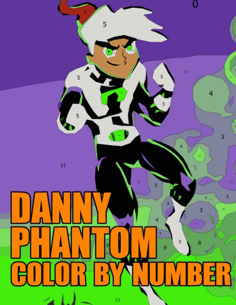 Danny Phantom Color By Number Favorite Adventure Television Series ...