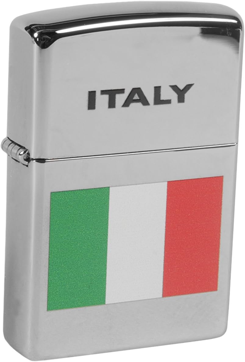 Amazon.com: "Italy Flag" - Italian Flag Zippo Lighter : Health & Household
