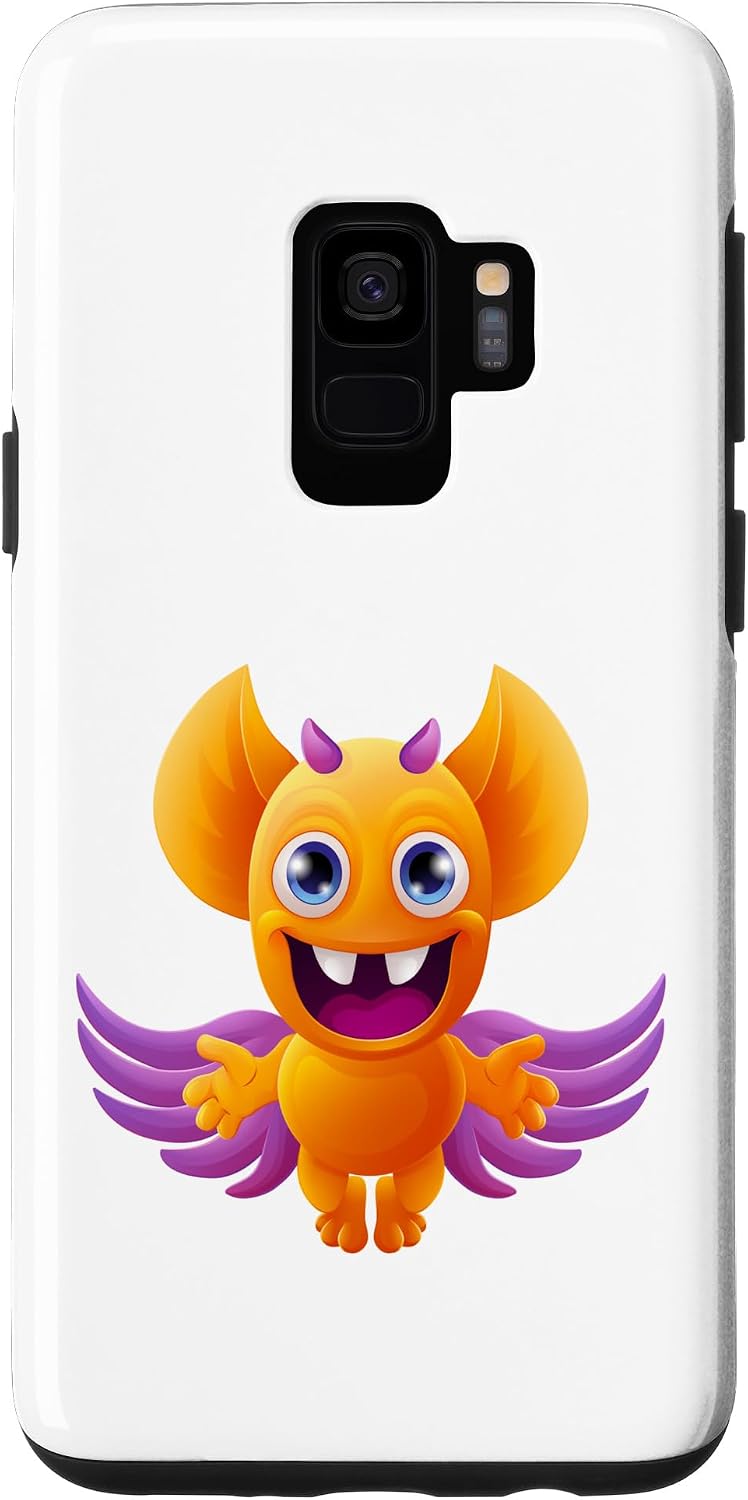 Amazon.com: Galaxy S9 Monster Alien Cute Cartoon Funny Character Mascot ...