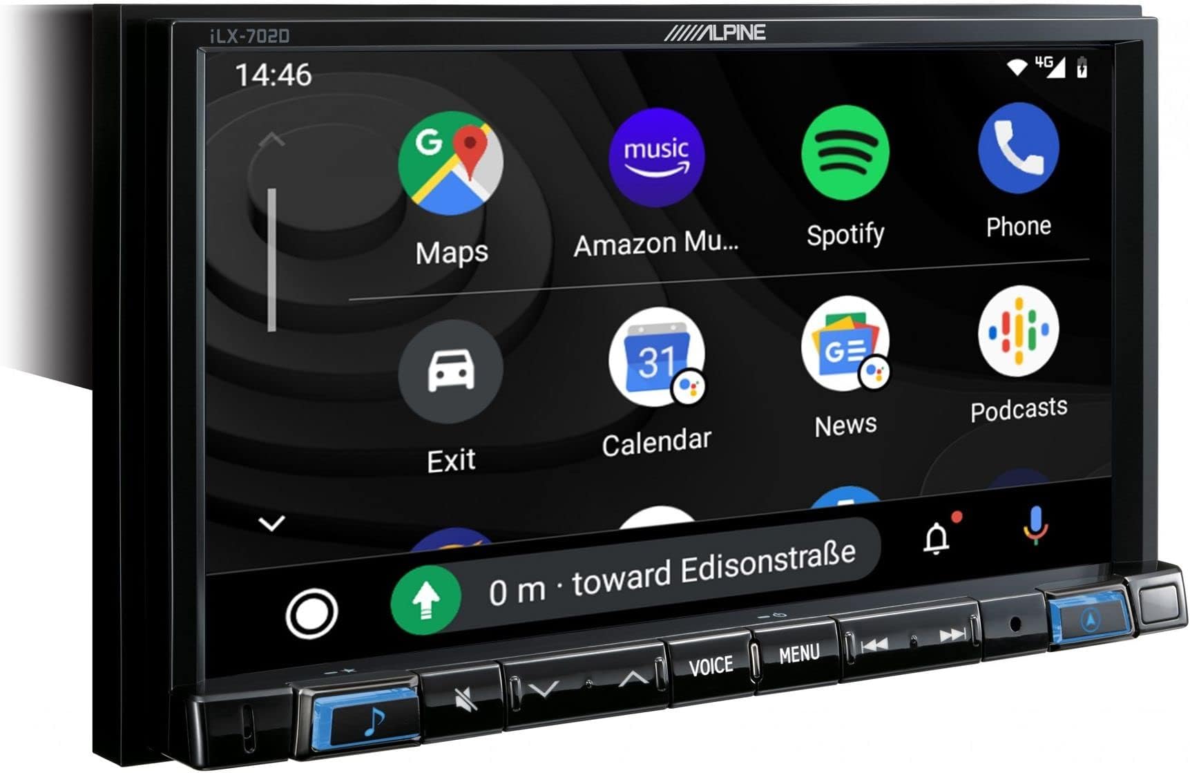 Alpine ILX-702DM - DAB+ Autoradio mit kapazitivem 7-Zoll Display, Apple ...