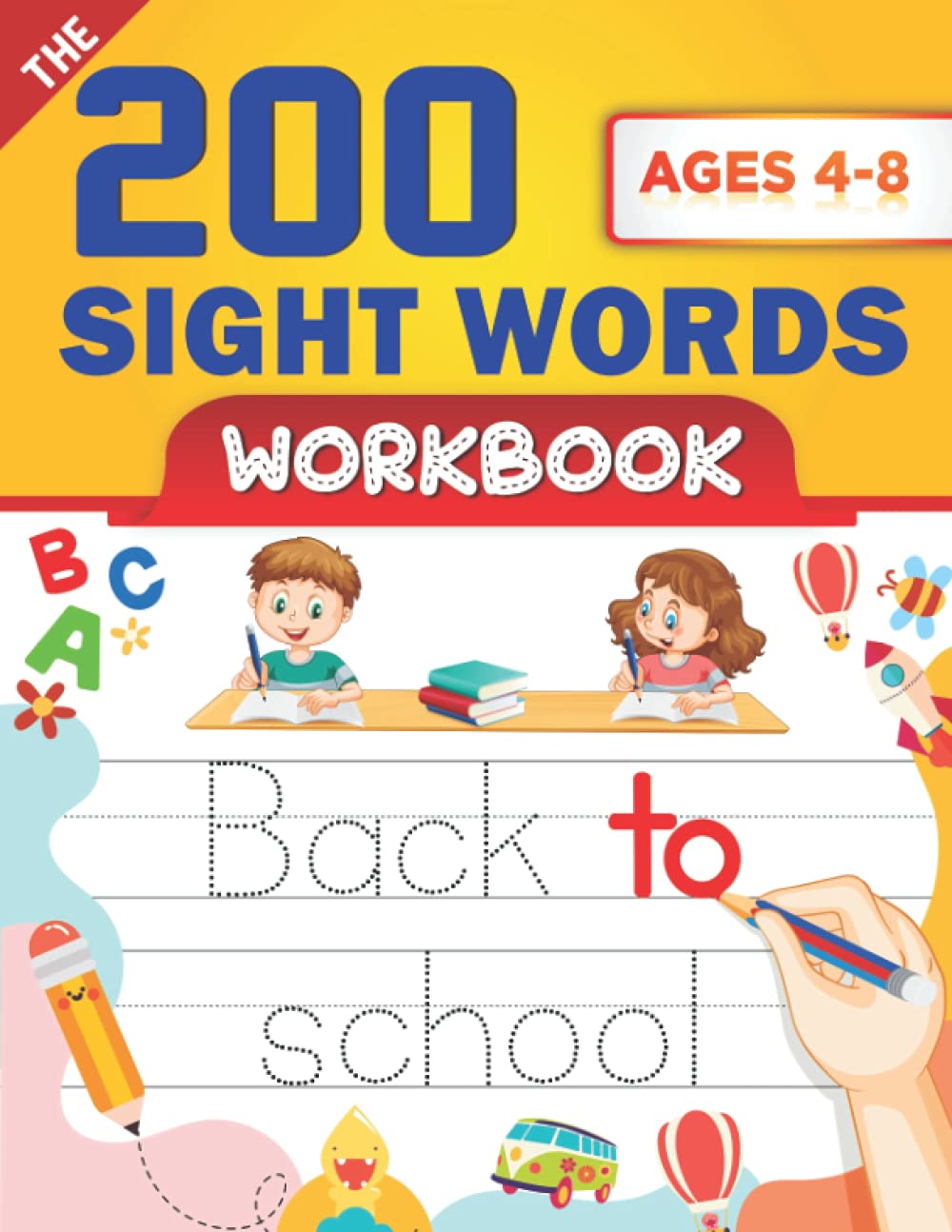 Buy The 200 Words workbook: Learn, Trace & Practice The 200 Most Common ...