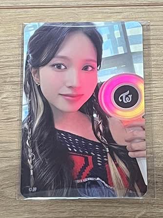 Amazon.co.jp: TWICE Mina Tsui Candy Bon ∞ Bonus Trading Card : Toys & Games