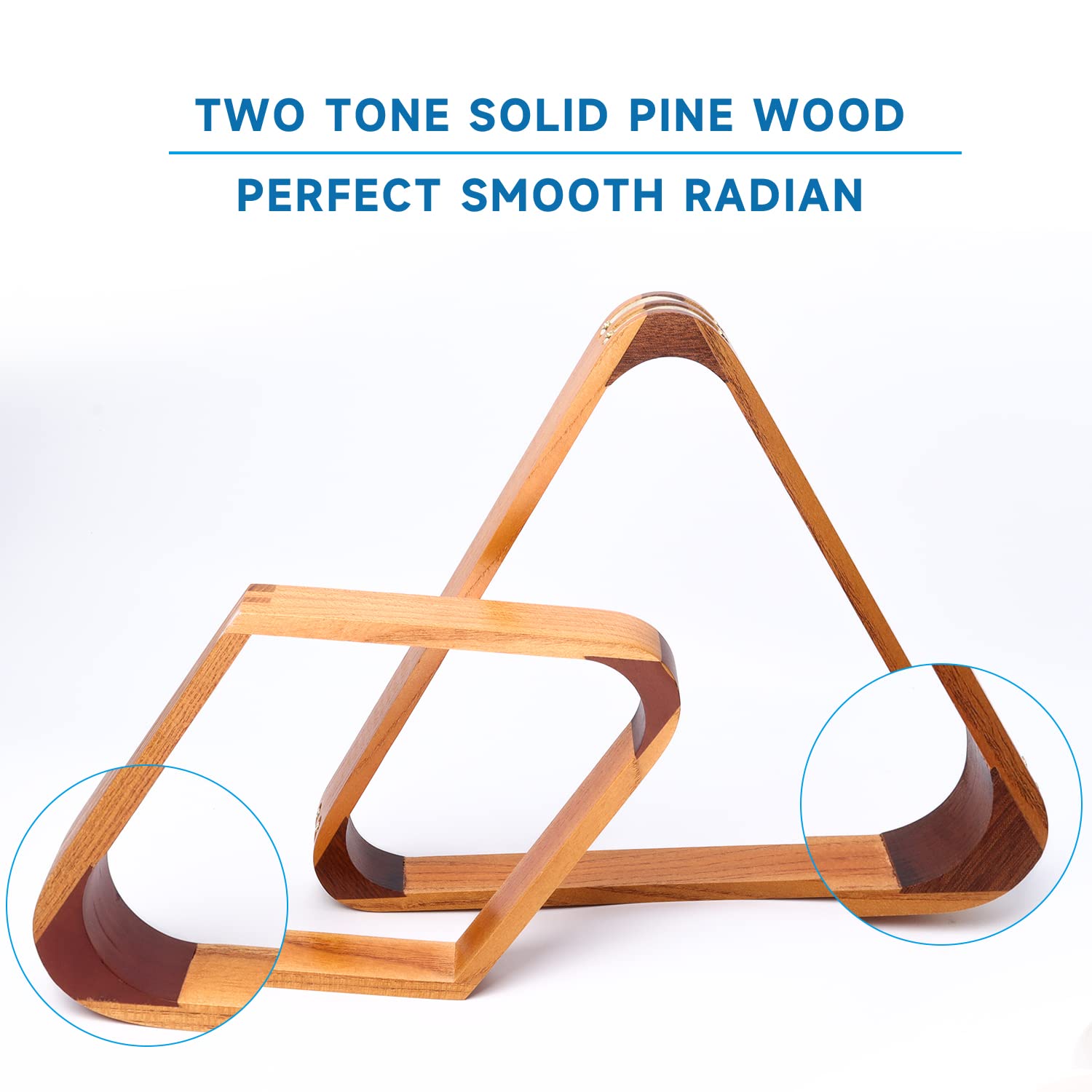 Snapklik.com : GSE Games & Sports Expert 2-Tone Solid Wood Billiard 8 ...