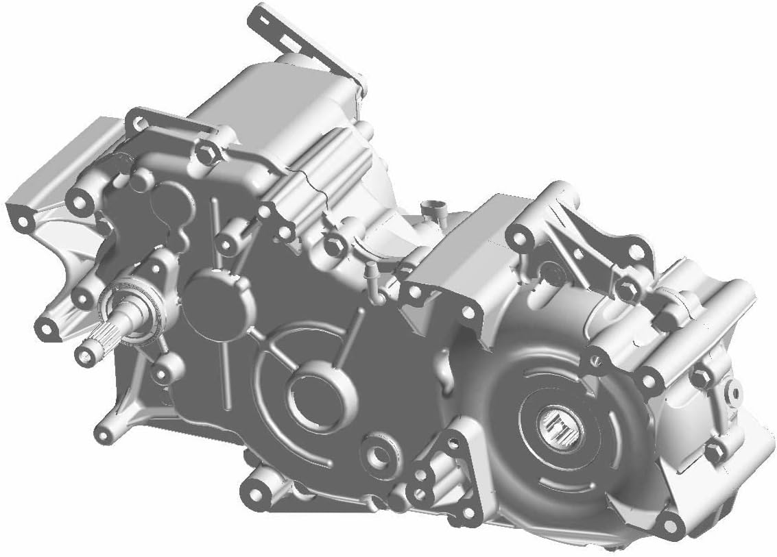 Amazon.com: Polaris Main Gearcase Assembly, Genuine OEM Part 1332982 ...