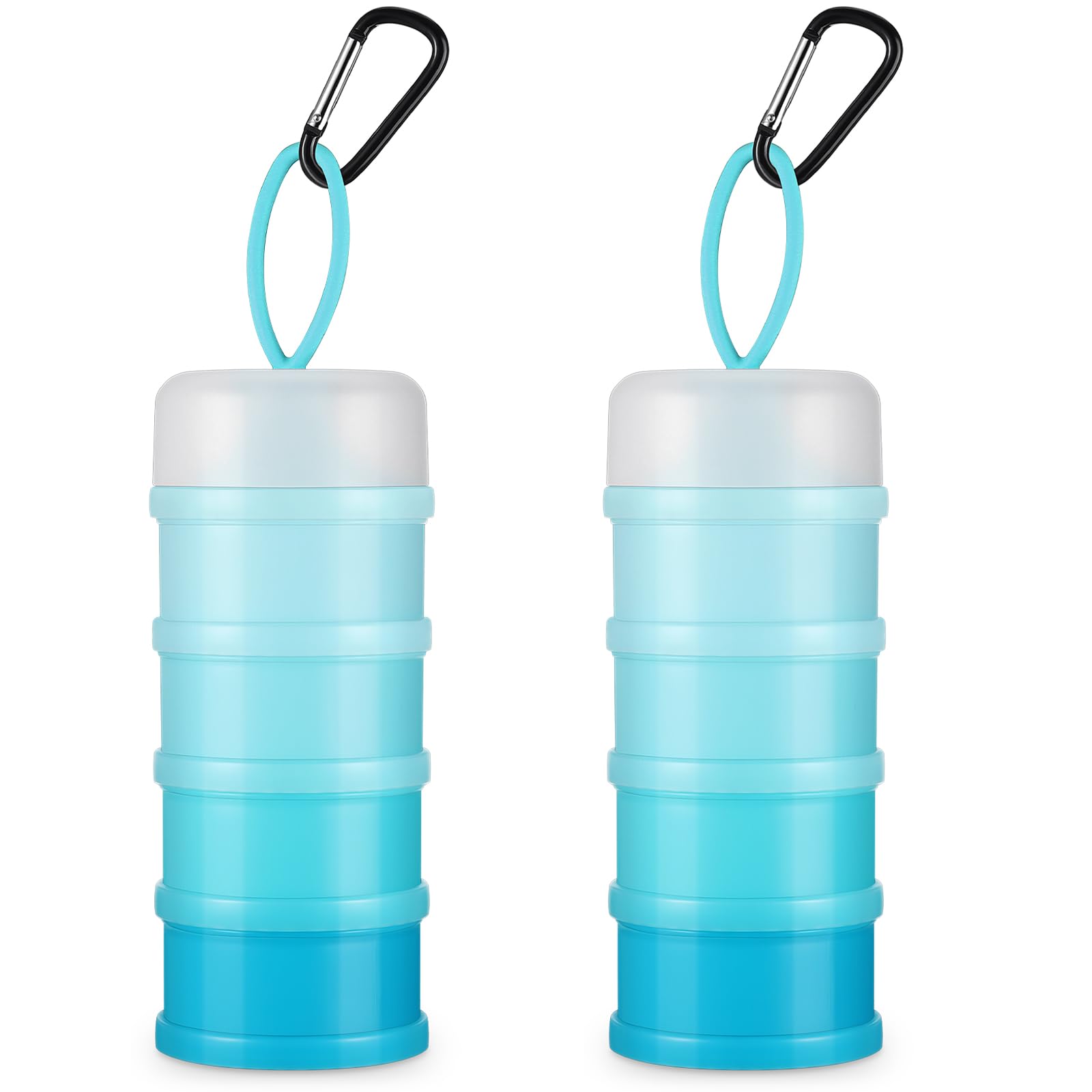 Snapklik.com : Baderke 2 Pcs Protein Powder Container