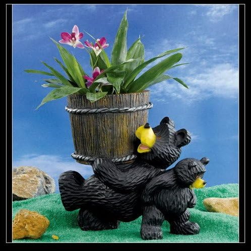 Amazon.com: 13"H Bear Planter