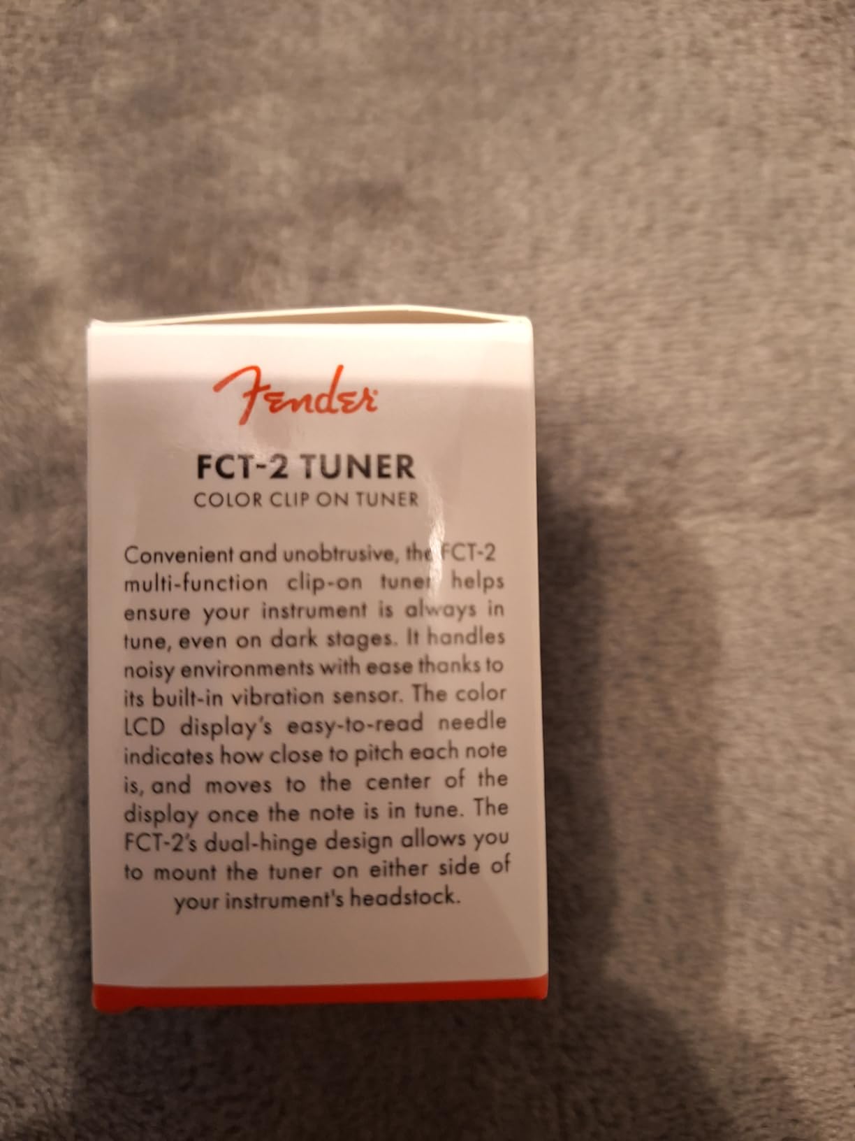 $4/mo - Finance Fender FCT-2 Professional Clip-On Tuner | Buy Now, Pay ...