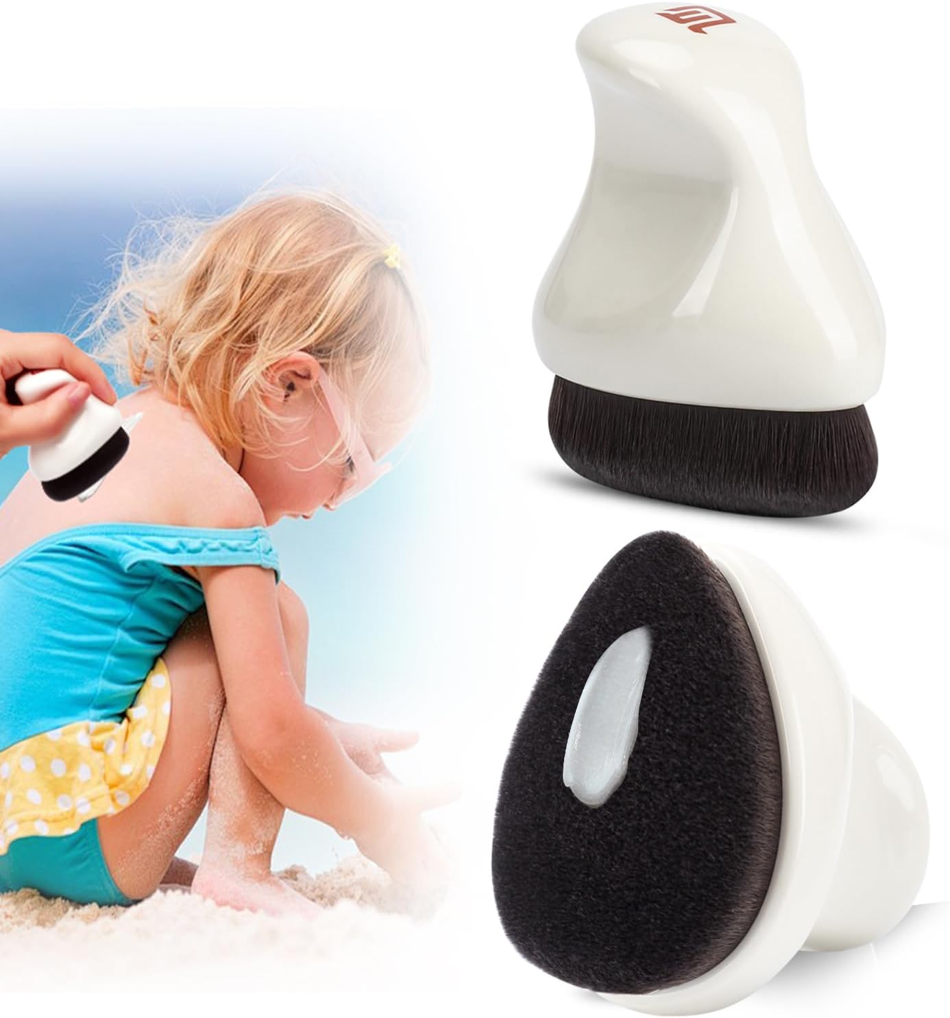 Amazon.com: Mothercould Sunscreen Brush Set - Sunblock Applicator for ...