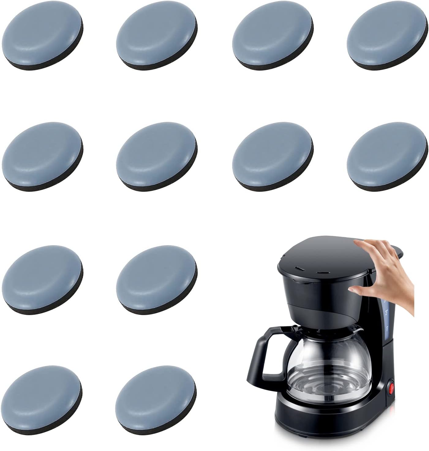 Amazon.com: 12Pcs Kitchen Appliance Sliders Self Adhesive Appliance ...