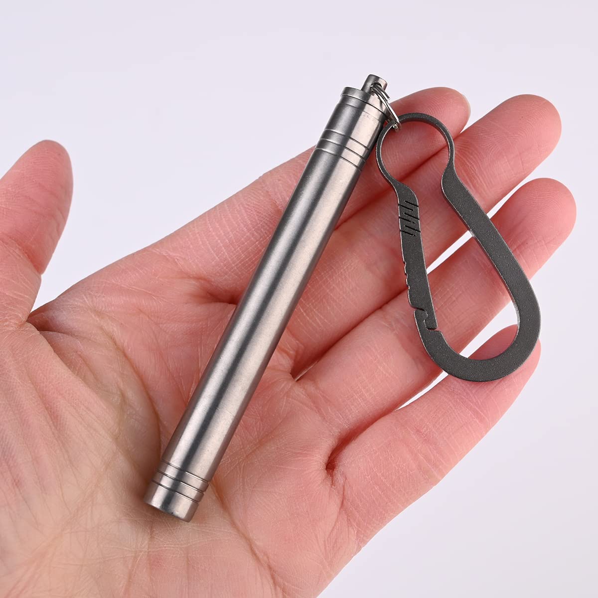 Amazon.com: NBGDY Titanium Ultralight Toothpick Holder,Waterproof Metal ...