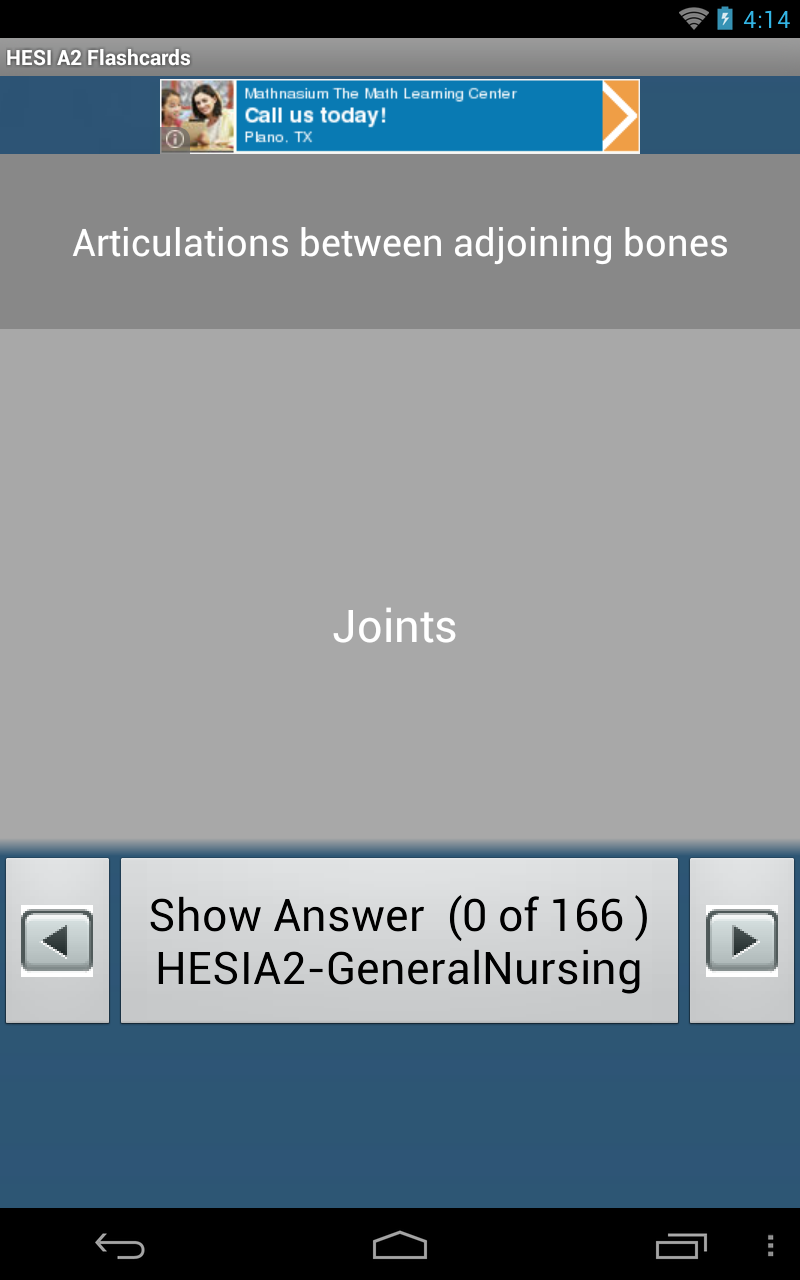 HESI A2 Flashcards - App on Amazon Appstore